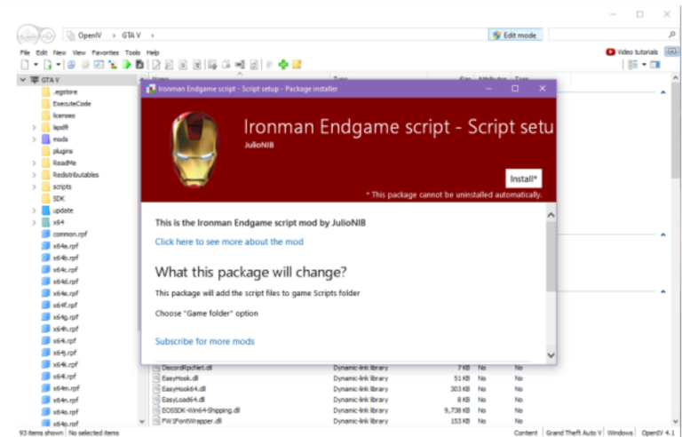 OpenIV - Download #1 Best Modding Tool for GTA V (OFFICIAL)