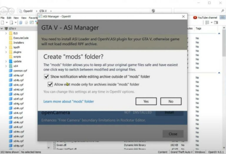 How to Install and Use OpenIV for GTA V on PC (BEST MOD)